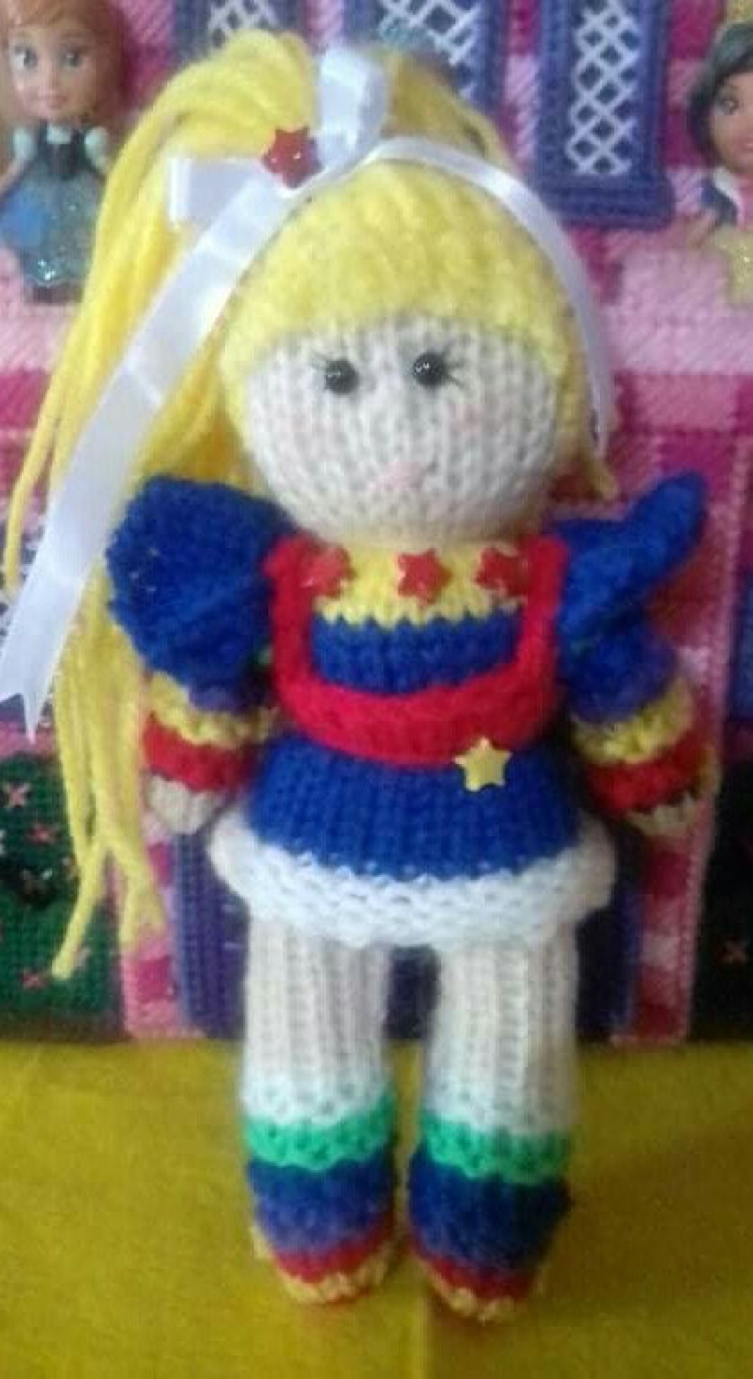 Colorful Rainbow Doll - Etsy