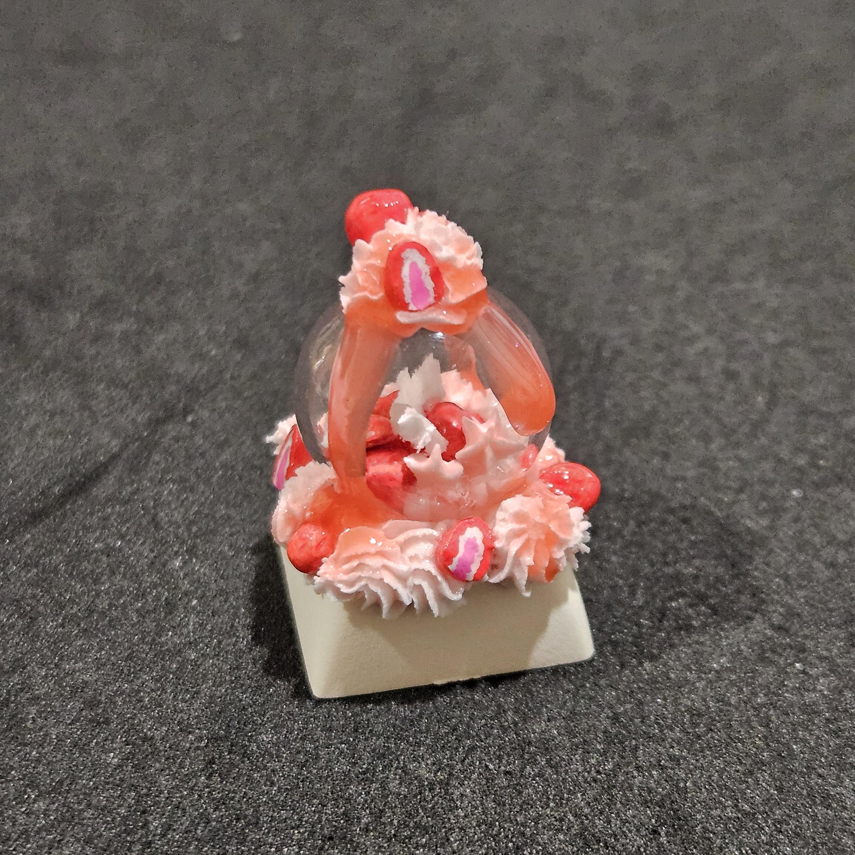 Strawberry Shortcake Globe Keycap - R3 Mechanical Keycap | Artisan ...