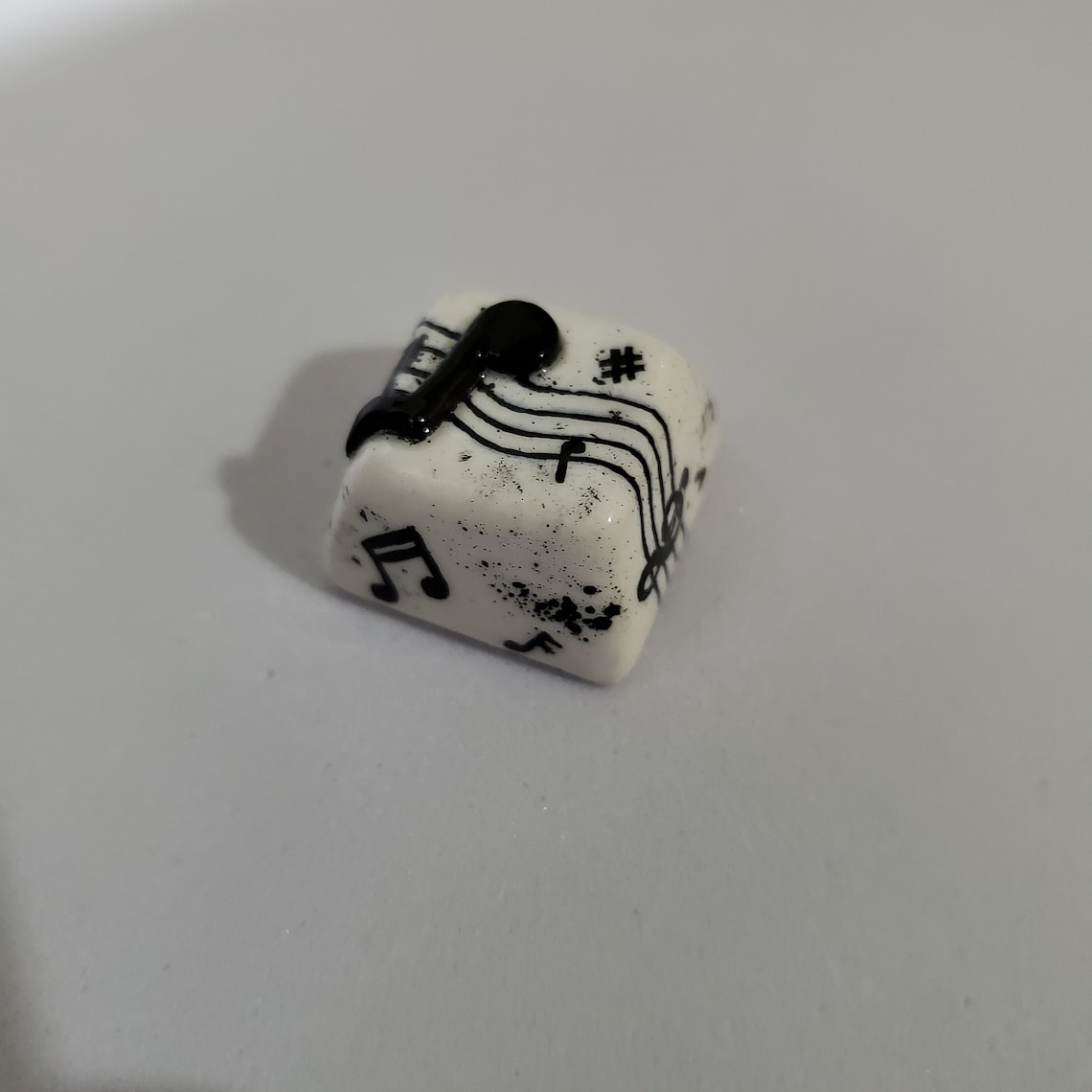 Music Note Keycap R3 Mechanical Keycap Artisan Keycap Handmade Keycap ...