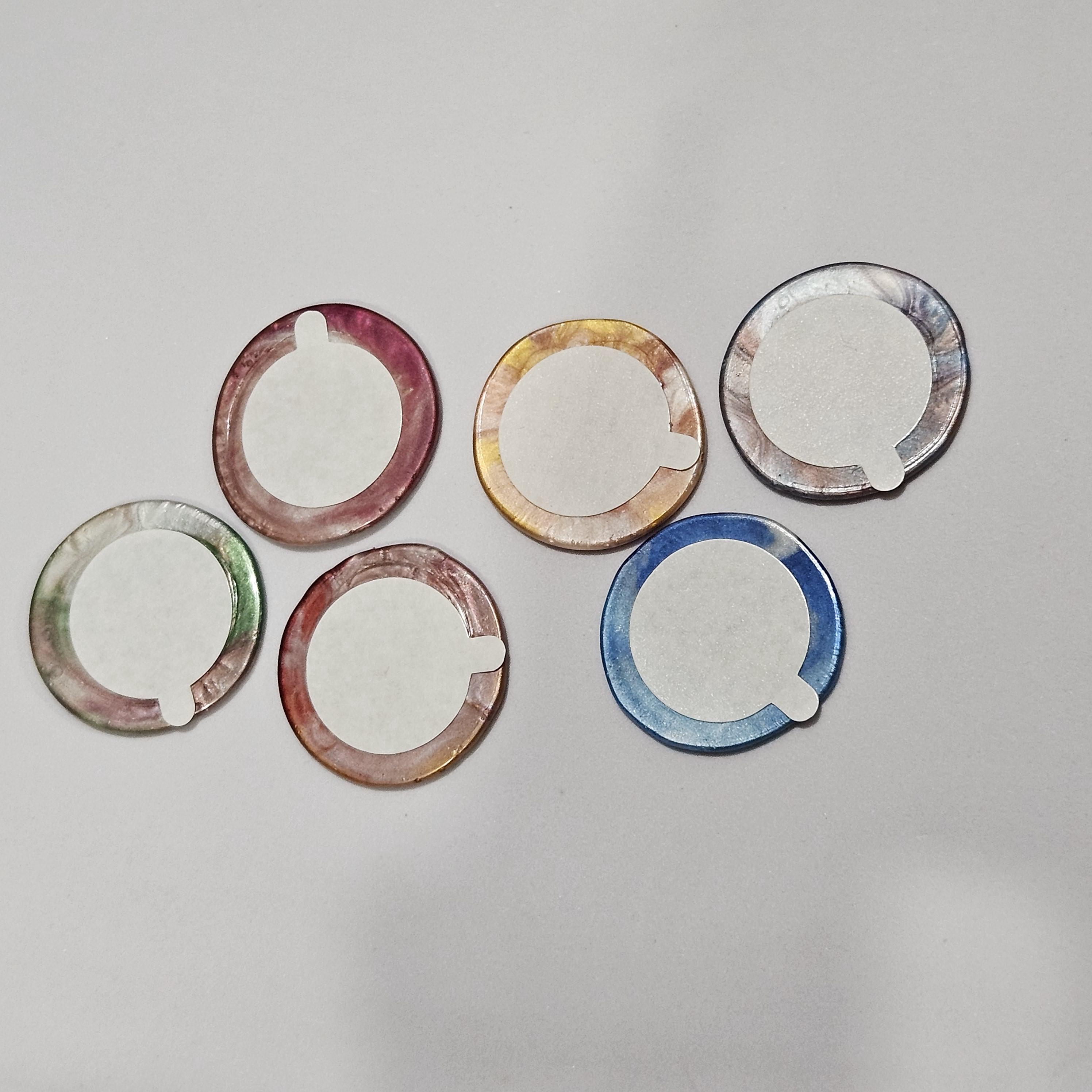 Pre-made 6 Wax Seal Stickers With Self-adhesive Tape Backing ...