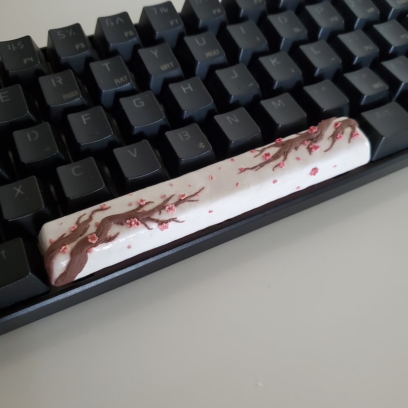 White Spacebar Keycaps - Etsy