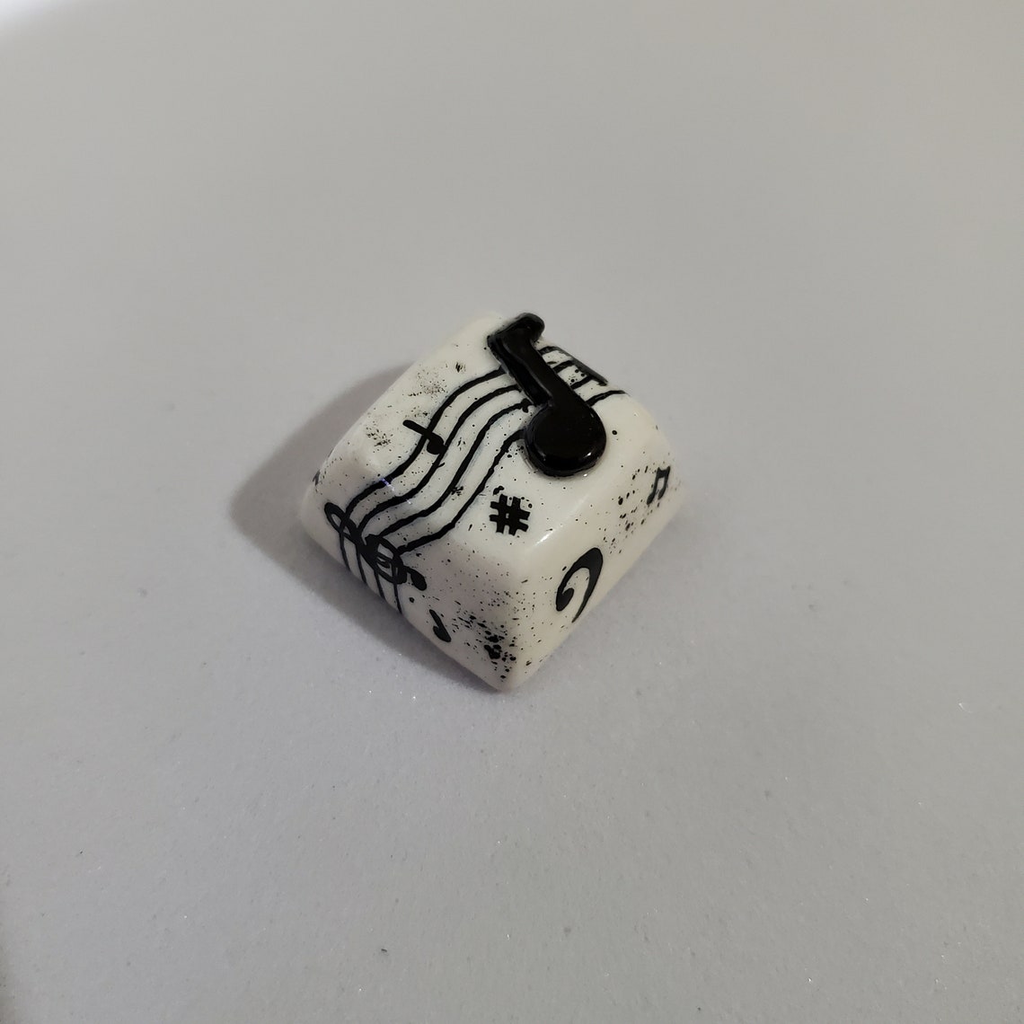 Music Note Keycap R3 Mechanical Keycap Artisan Keycap Handmade Keycap ...