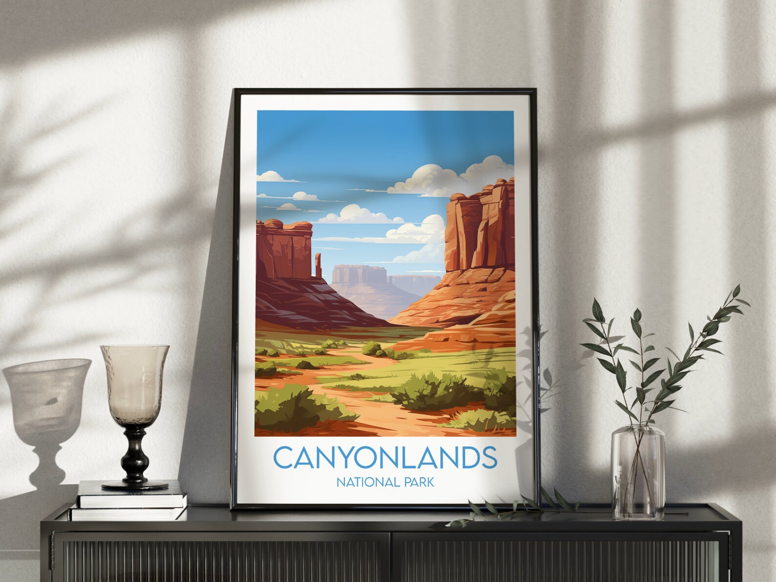 Canyonlands National Park Travel Print - Utah Poster - Custom ...
