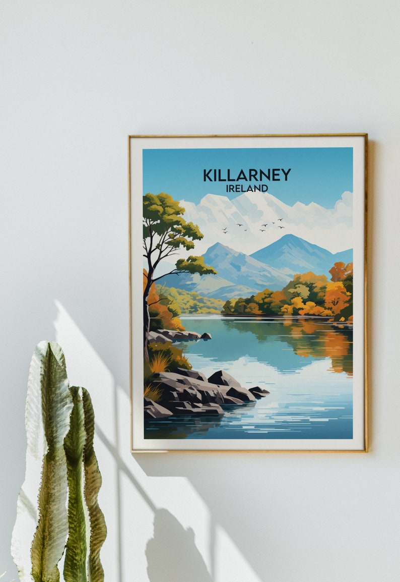 Killarney Travel Print - Ireland Poster - Custom Personalised Wedding ...