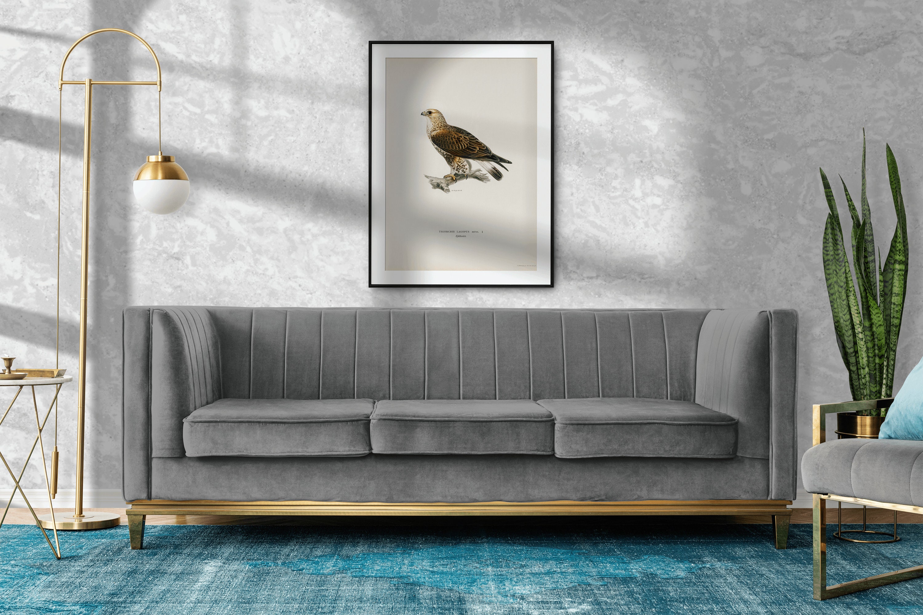 Rough-legged Buzzard Bird of Prey Wall Art Print Poster | High Quality ...