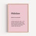 Philotimo Definition Print - Dictionary Poster - Greek Home Wall Art ...