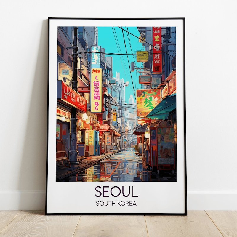 Korean Poster - Etsy