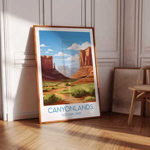 Canyonlands National Park Travel Print - Utah Poster - Custom ...