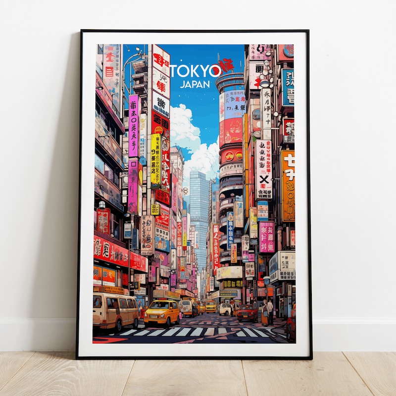 Japanese Poster - Etsy