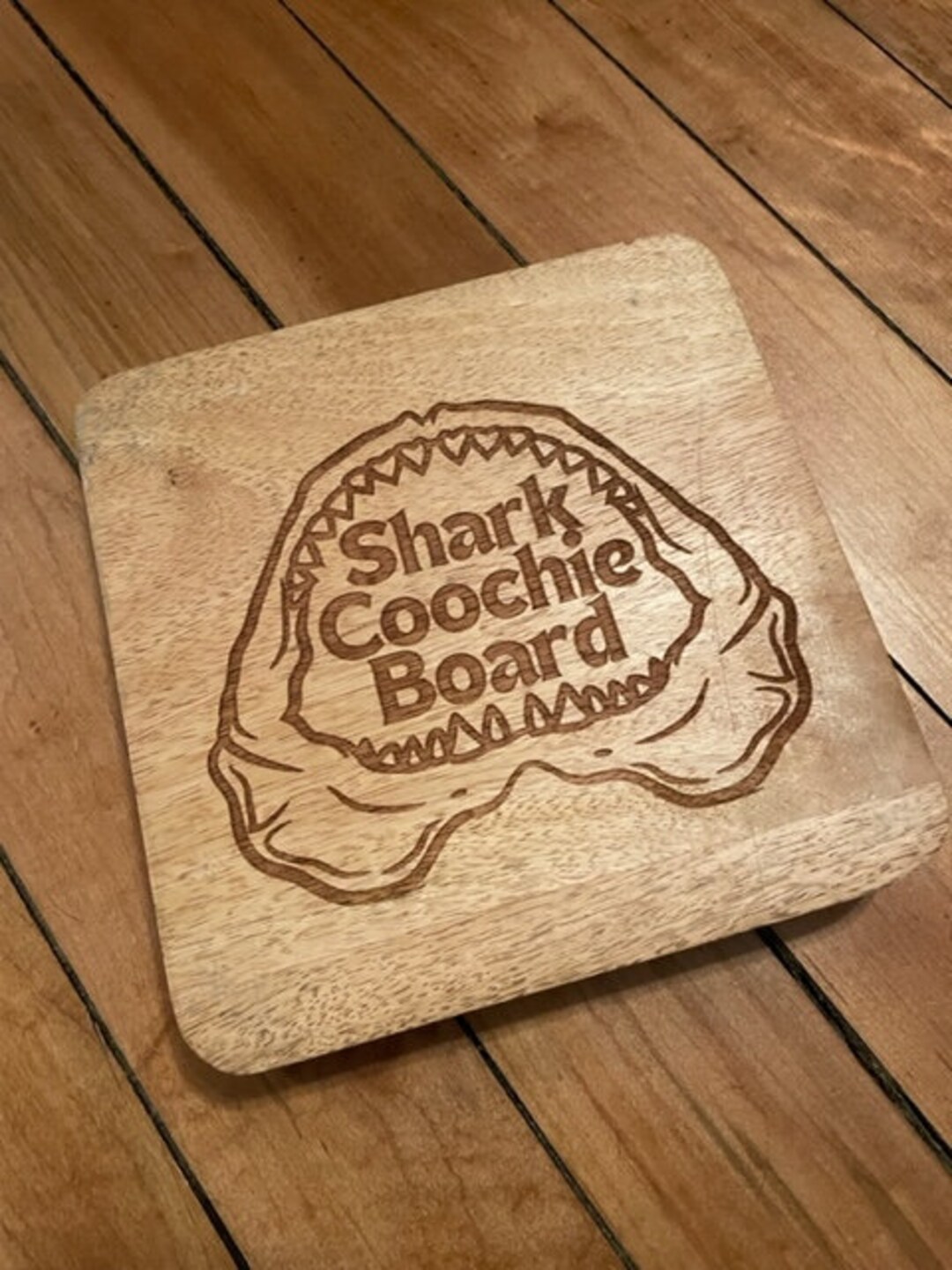Shark Coochie Board SVG PNG Files: Laser Cut Charcuterie Board Designs ...