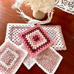 Red Granny Square Crochet Pattern | Easy Crochet Pattern | Crochet ...