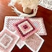 Red Granny Square Crochet Pattern Easy Crochet Pattern Crochet Square ...