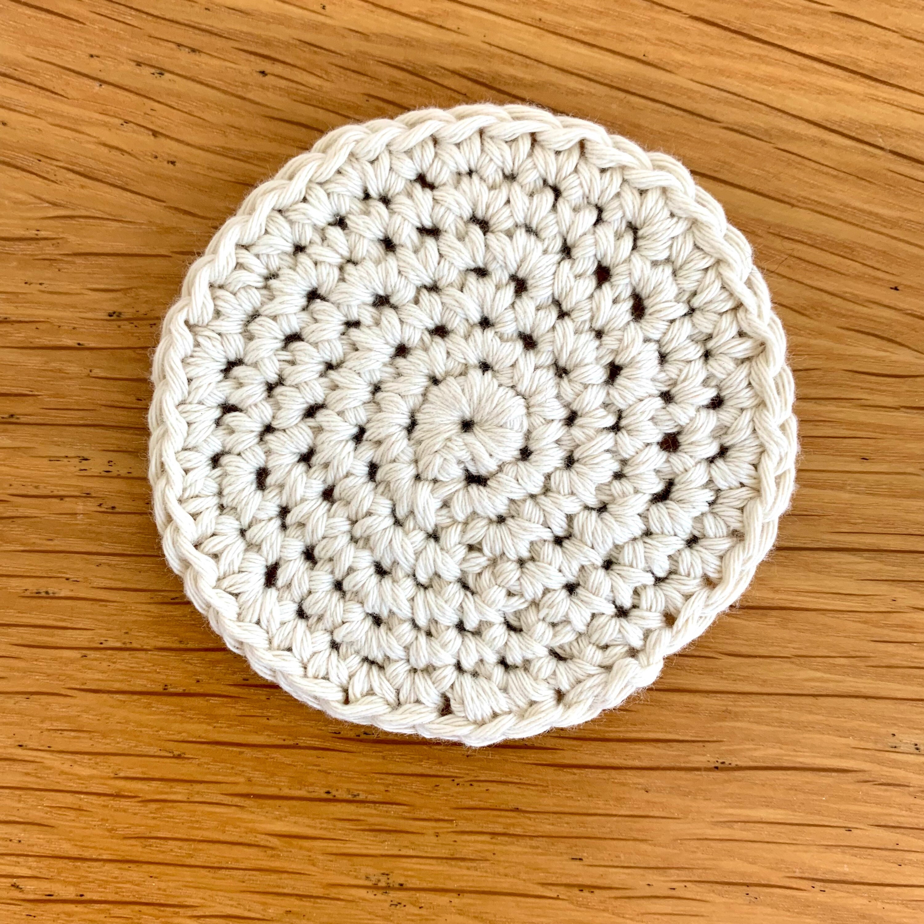 Two Crochet Coaster Patterns Crochet Pattern Learn to Crochet Two ...
