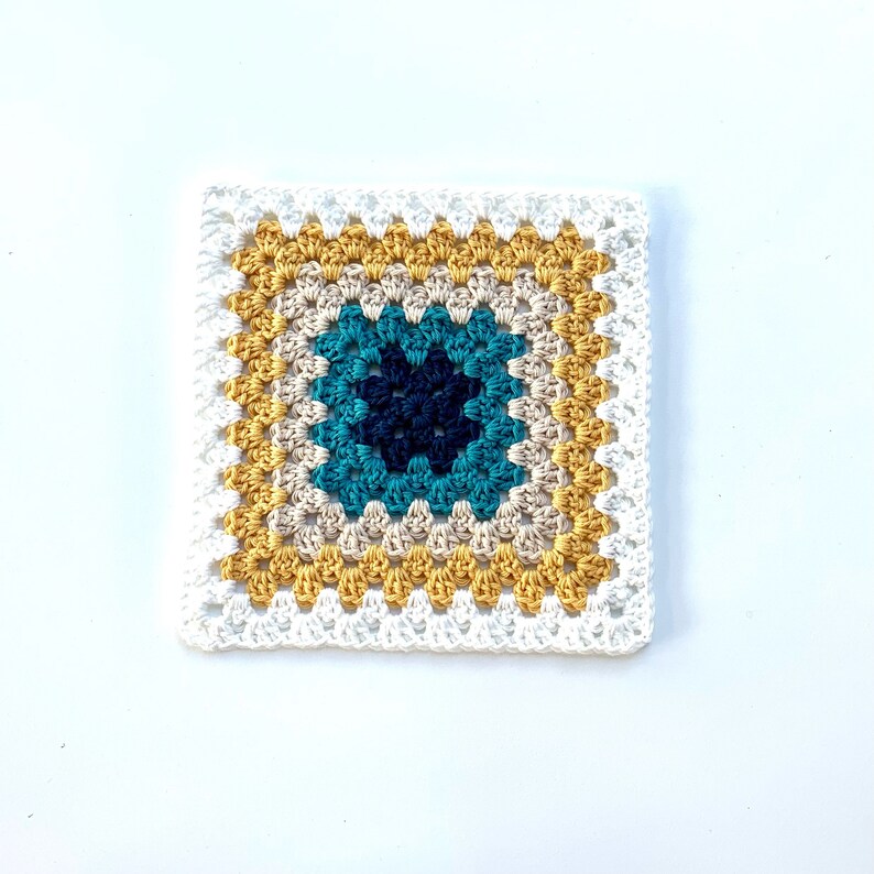 Granny Square Pattern Learn to Crochet Granny Square - Etsy