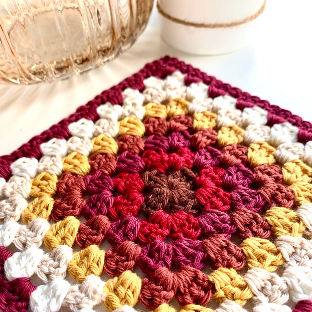 Fall Crochet Granny Square Pattern | Crochet Patterns | Learn to ...