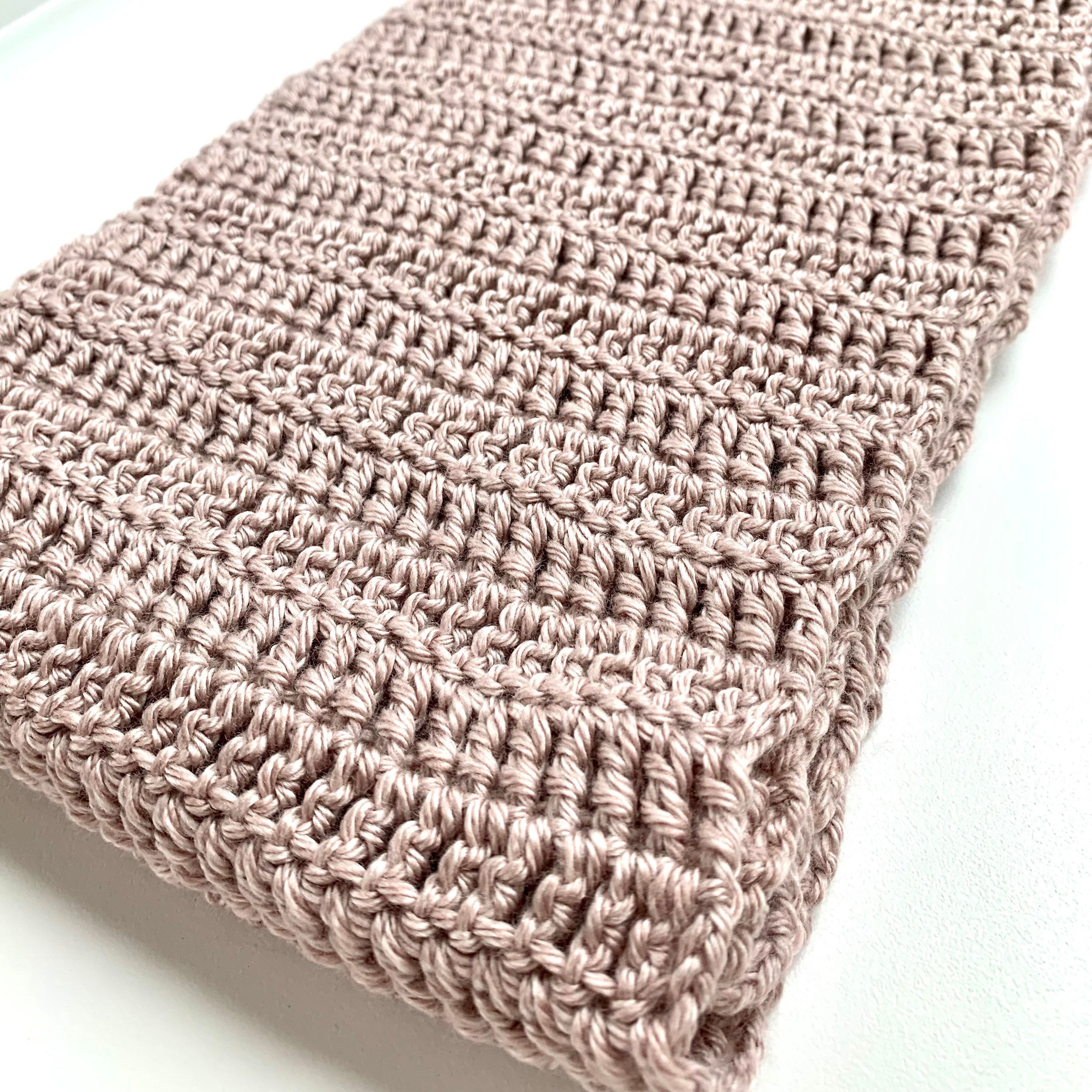 Pink Crochet Scarf Pattern Easy Crochet Pattern Learn to - Etsy