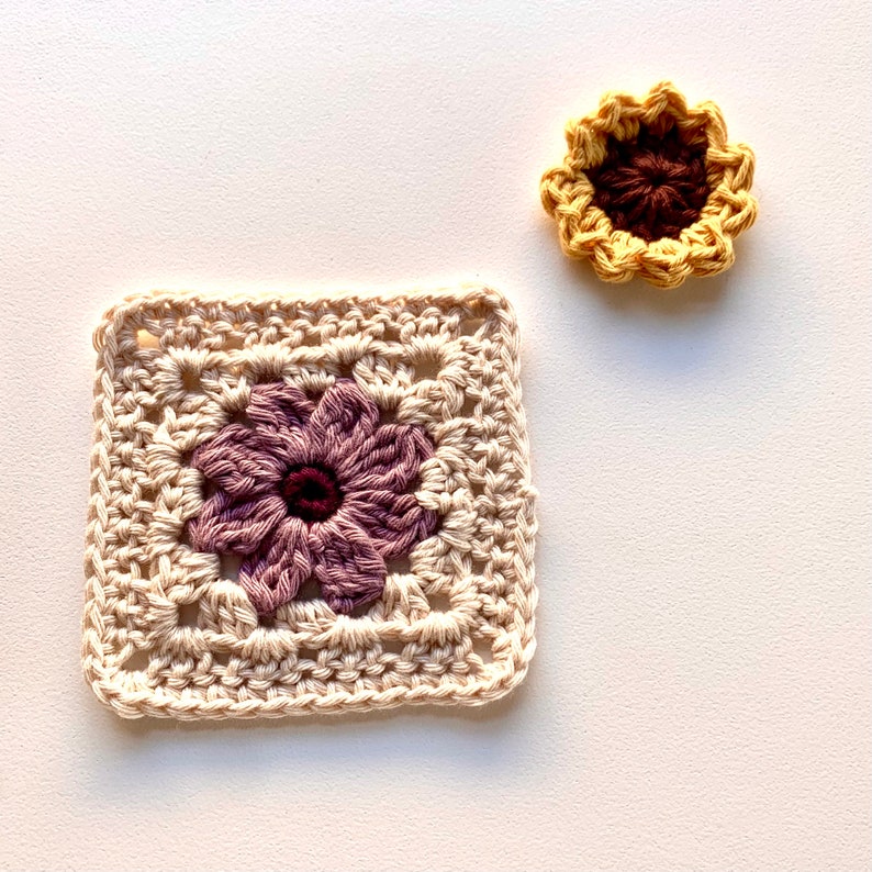 Purple Daisy Crochet Pattern | Crochet Pattern | Learn to Crochet ...