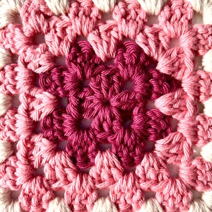 Red Granny Square Crochet Pattern | Easy Crochet Pattern | Crochet ...
