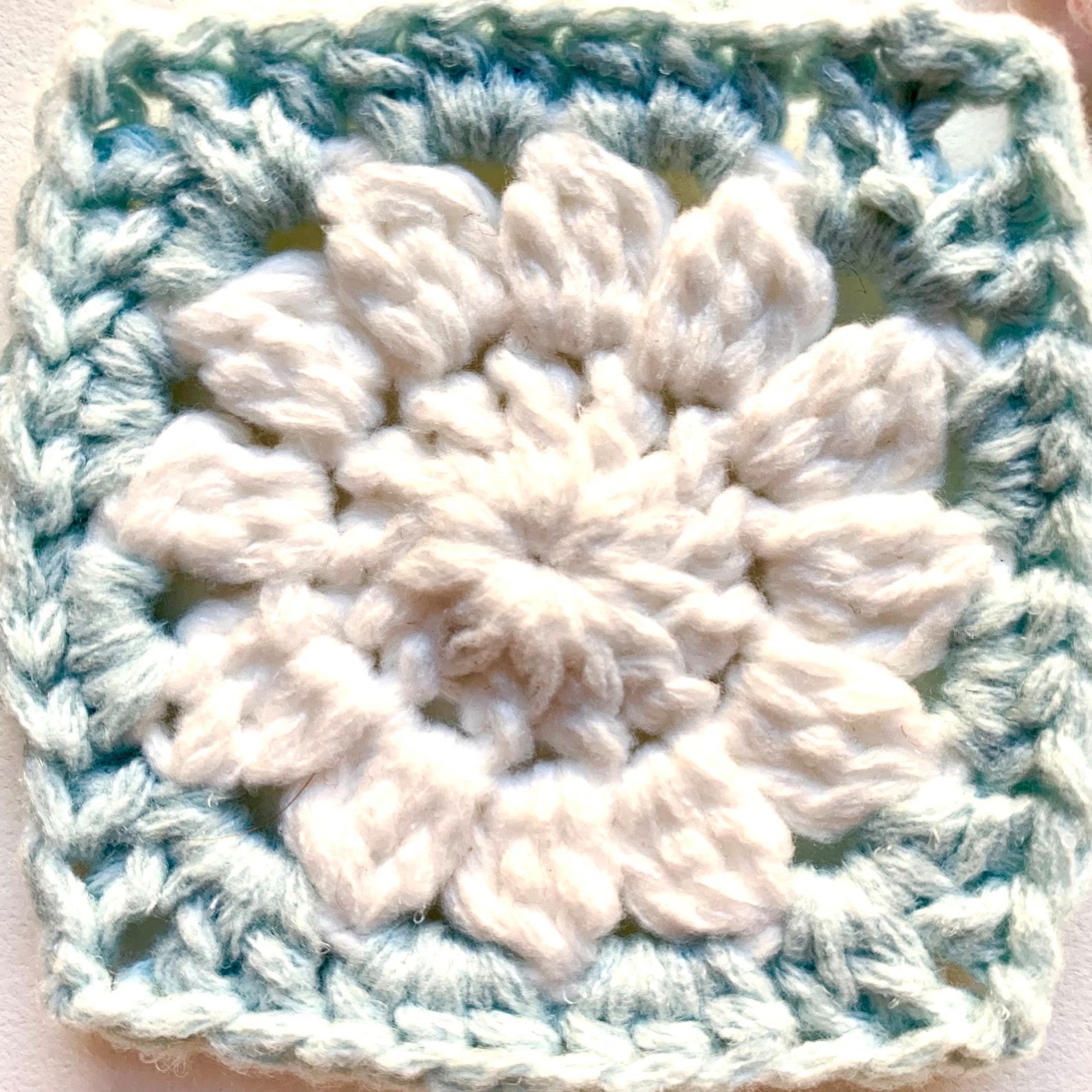 Mini Flower Square Crochet Pattern Crochet Pattern Learn to Crochet ...