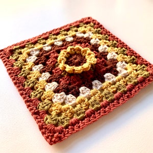 Fall Crochet Granny Square Pattern | Crochet Pattern | Learn to Crochet ...