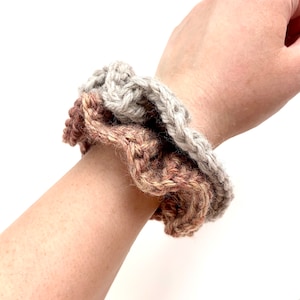 Two Crochet Scrunchie Patterns | Crochet Patterns | Learn to Crochet ...