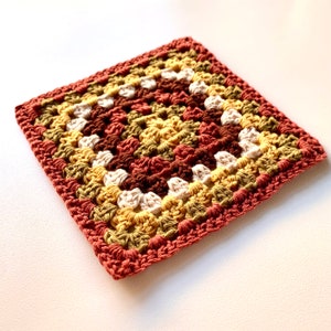 Fall Crochet Granny Square Pattern | Crochet Pattern | Learn to Crochet ...