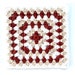 Granny Square Crochet Pattern | Traditional Red Granny Square Pattern ...