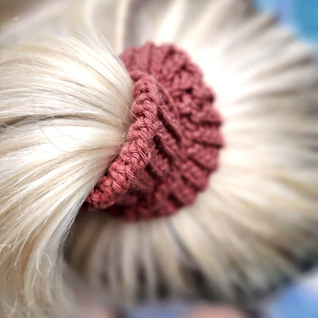 Scrunchie Crochet Pattern Easy Crochet Patterns Crochet Hair Scrunchie ...