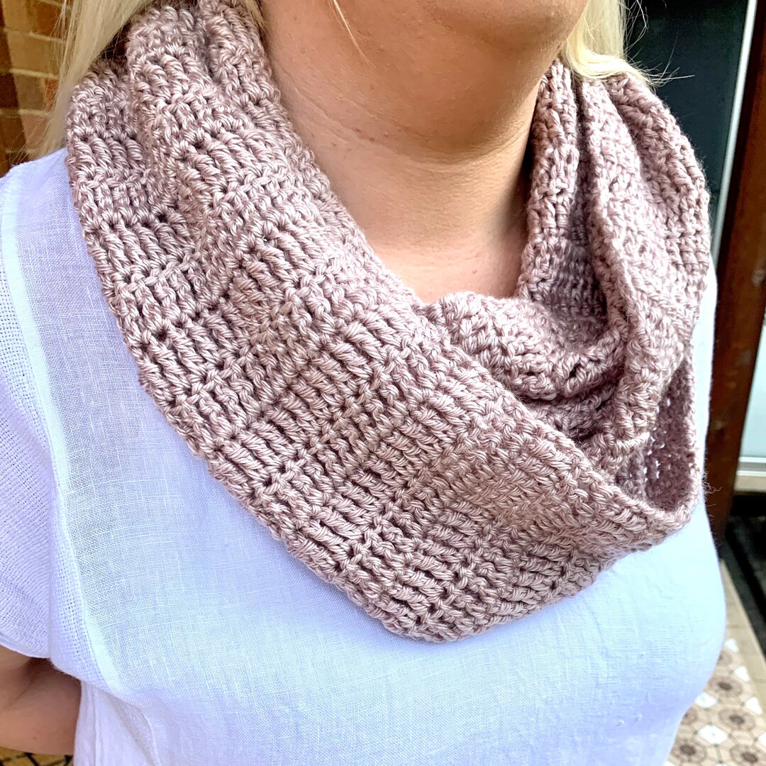 Pink Crochet Scarf Pattern | Easy Crochet Pattern | Learn to Crochet ...