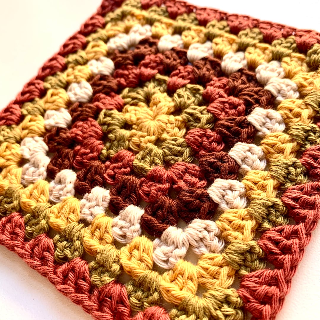 Fall Crochet Granny Square Pattern | Crochet Patterns | Learn to ...