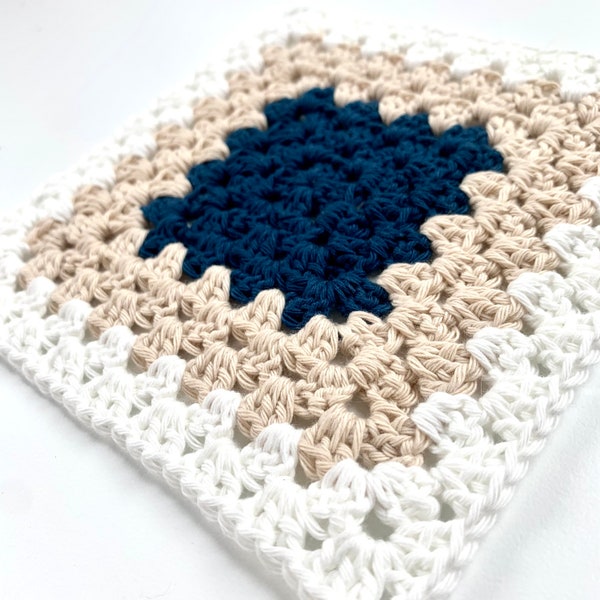 Blue Granny Square - Etsy