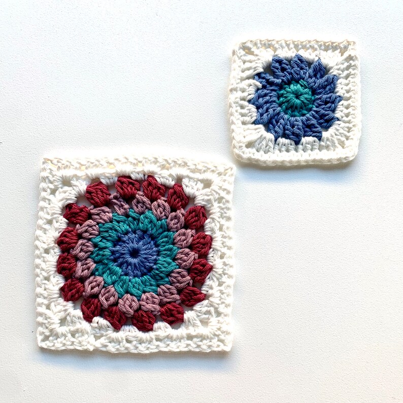 Sunburst Granny Square Crochet Pattern Beginner Crochet Patterns ...