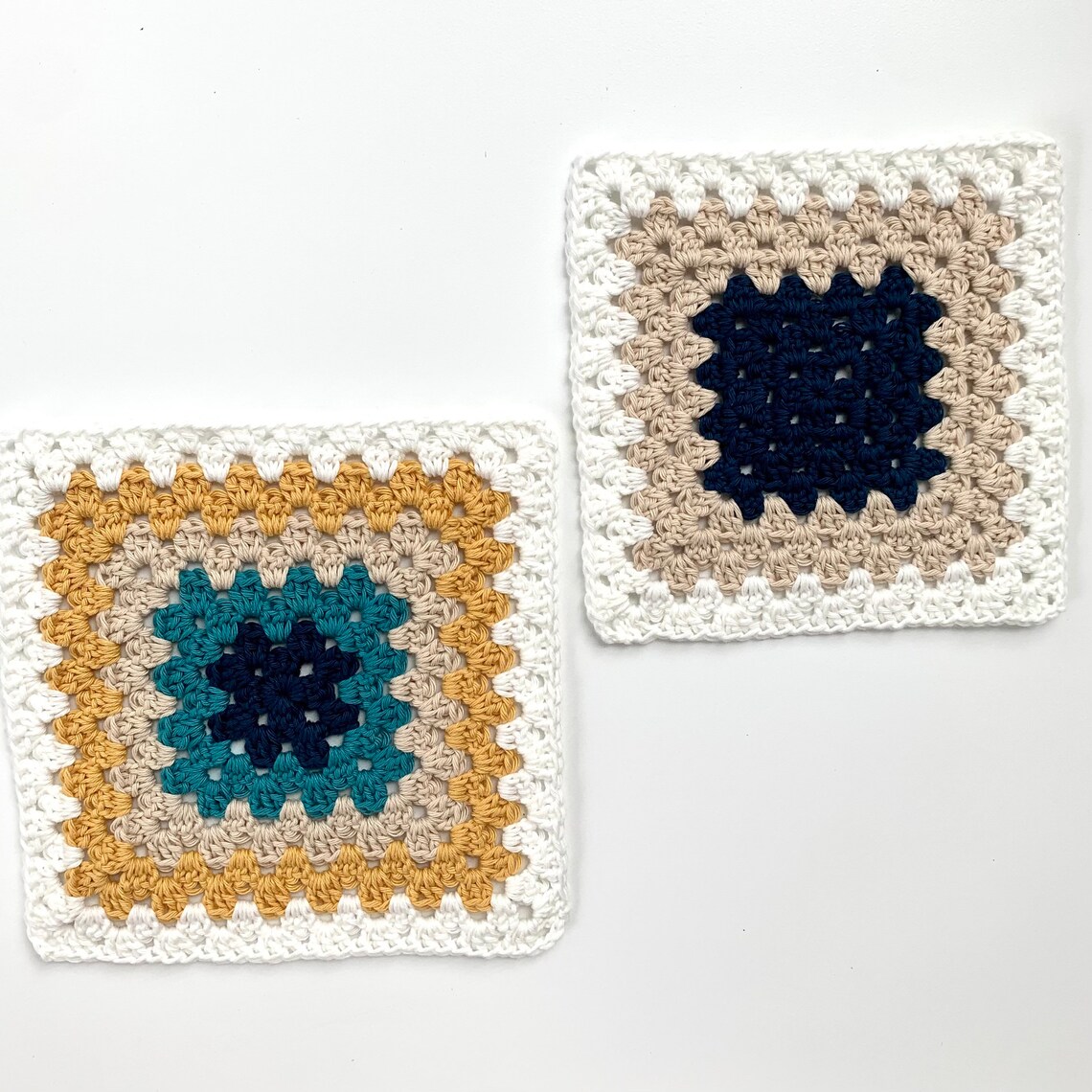 Granny Square Pattern Set | Crochet Granny Square | Crochet Pattern ...