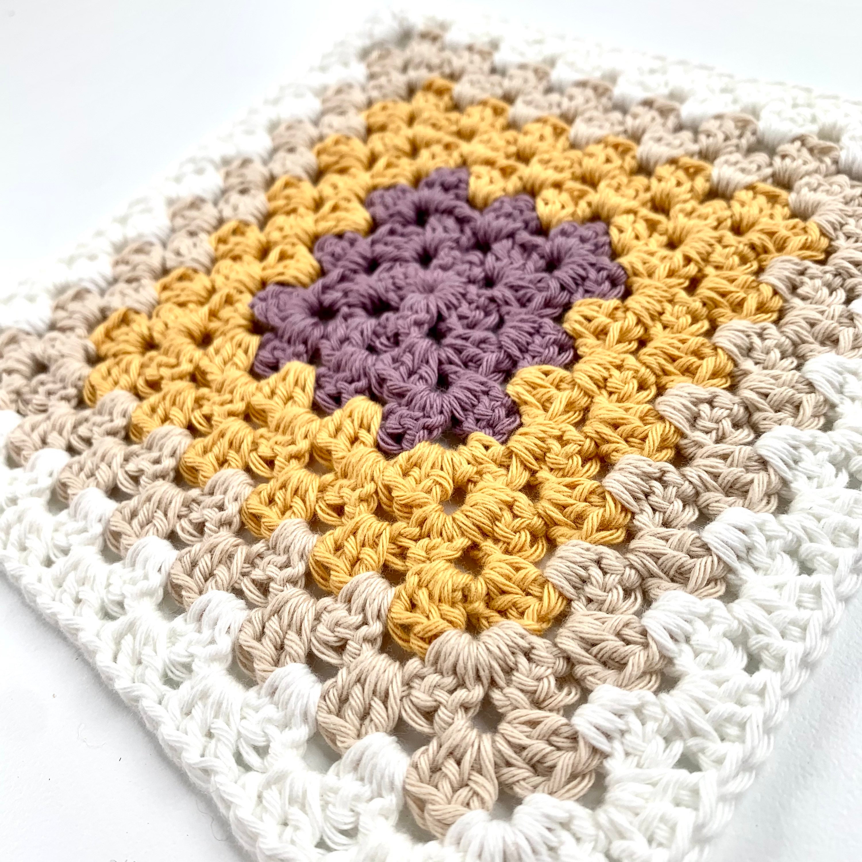 Granny Square Crochet Pattern Easy Crochet Pattern Crochet Lavender ...