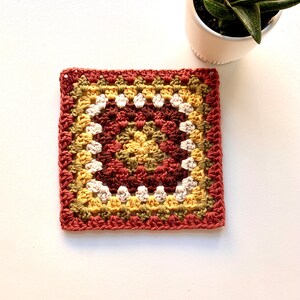 Fall Crochet Granny Square Pattern | Crochet Pattern | Learn to Crochet ...