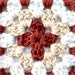 Granny Square Crochet Pattern | Traditional Red Granny Square Pattern ...