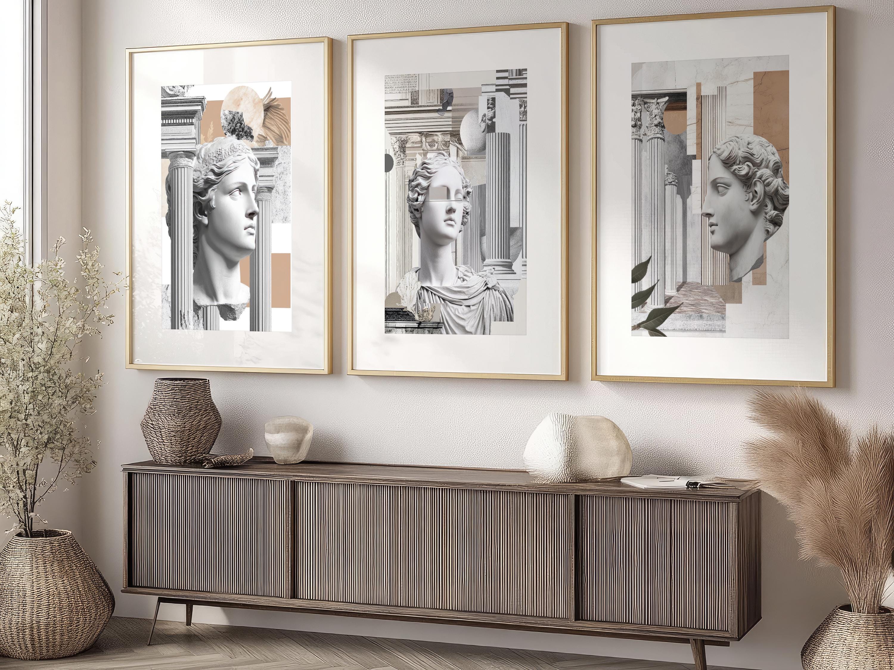 Set of Three Greek Style Wall Posters - Etsy