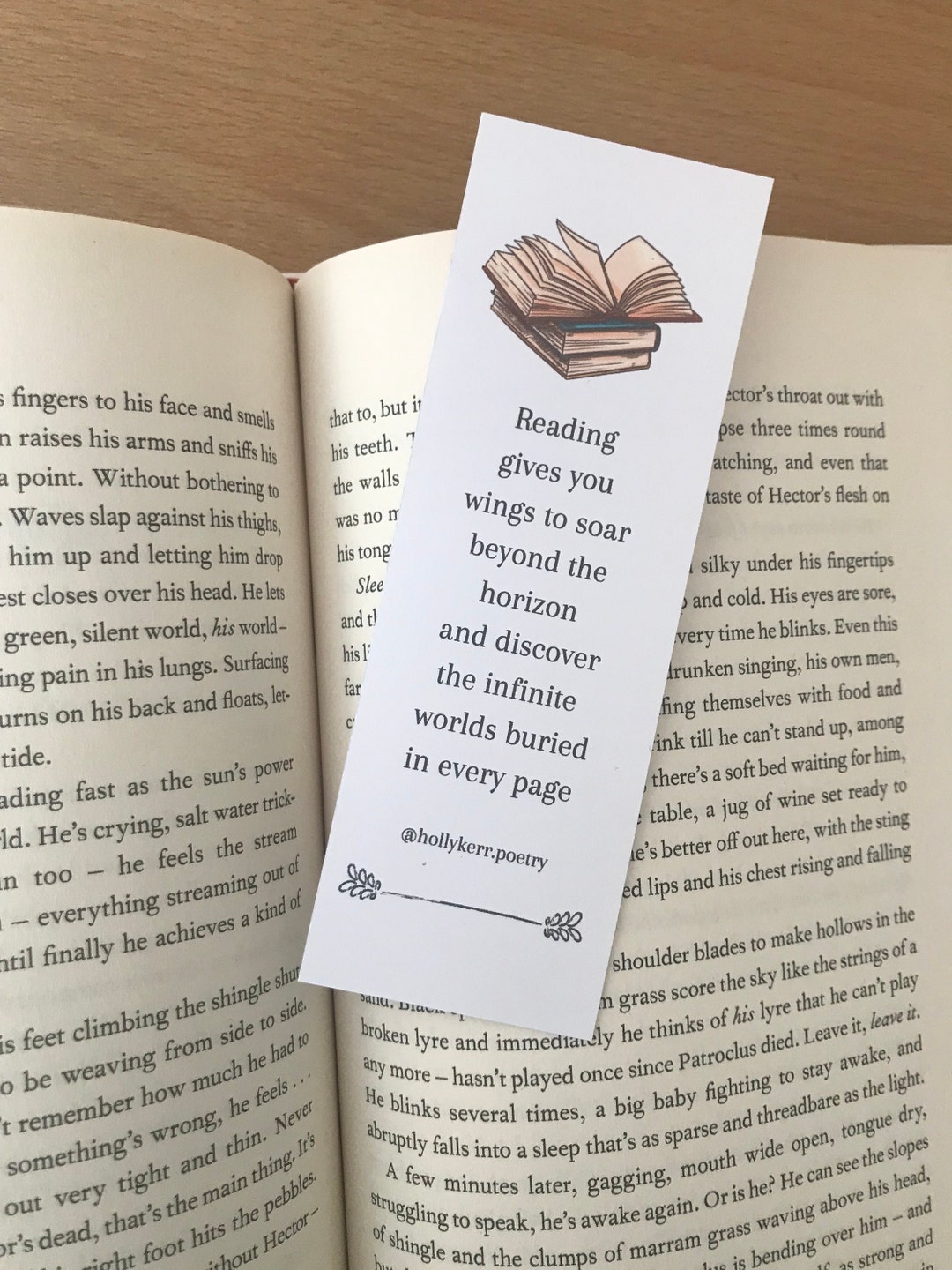 Original Poetry Bookmarks, Poetry Quotes, Poetry Print, Handmade ...