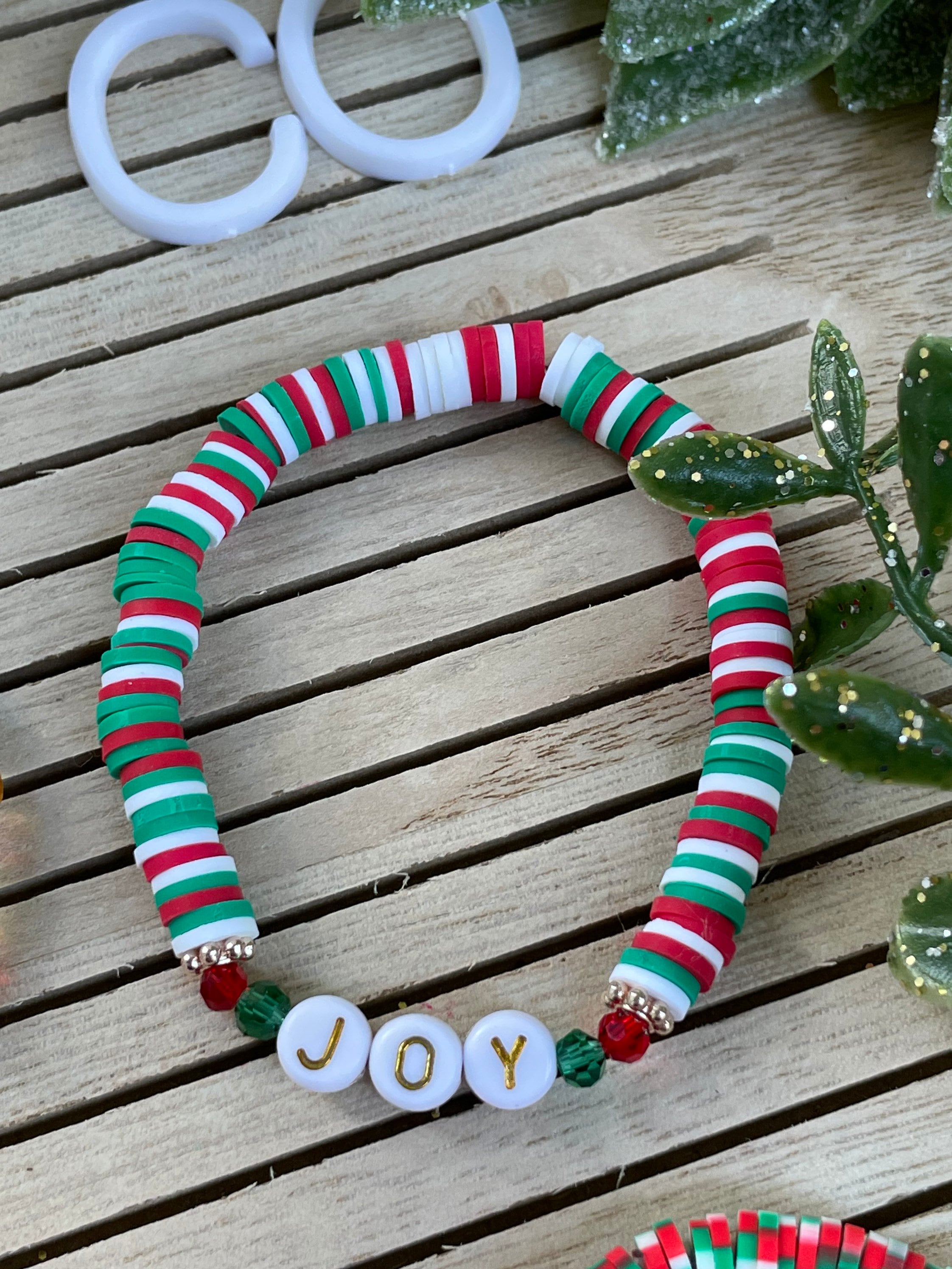 Christmas Bracelet Christmas Jewelry Holiday Bracelet - Etsy