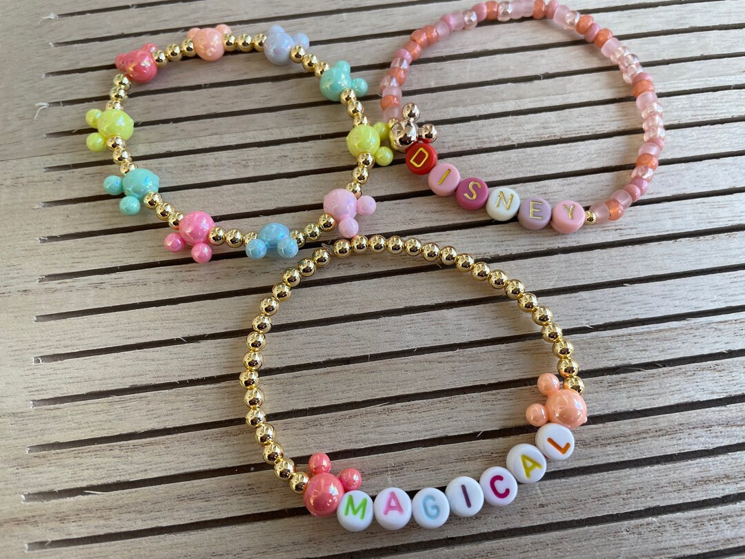 Disney Inspired Bracelets | Disney World Inspired | Disney Vacation ...
