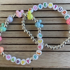Disney Inspired Bracelets | Disney World Inspired | Disney Vacation ...