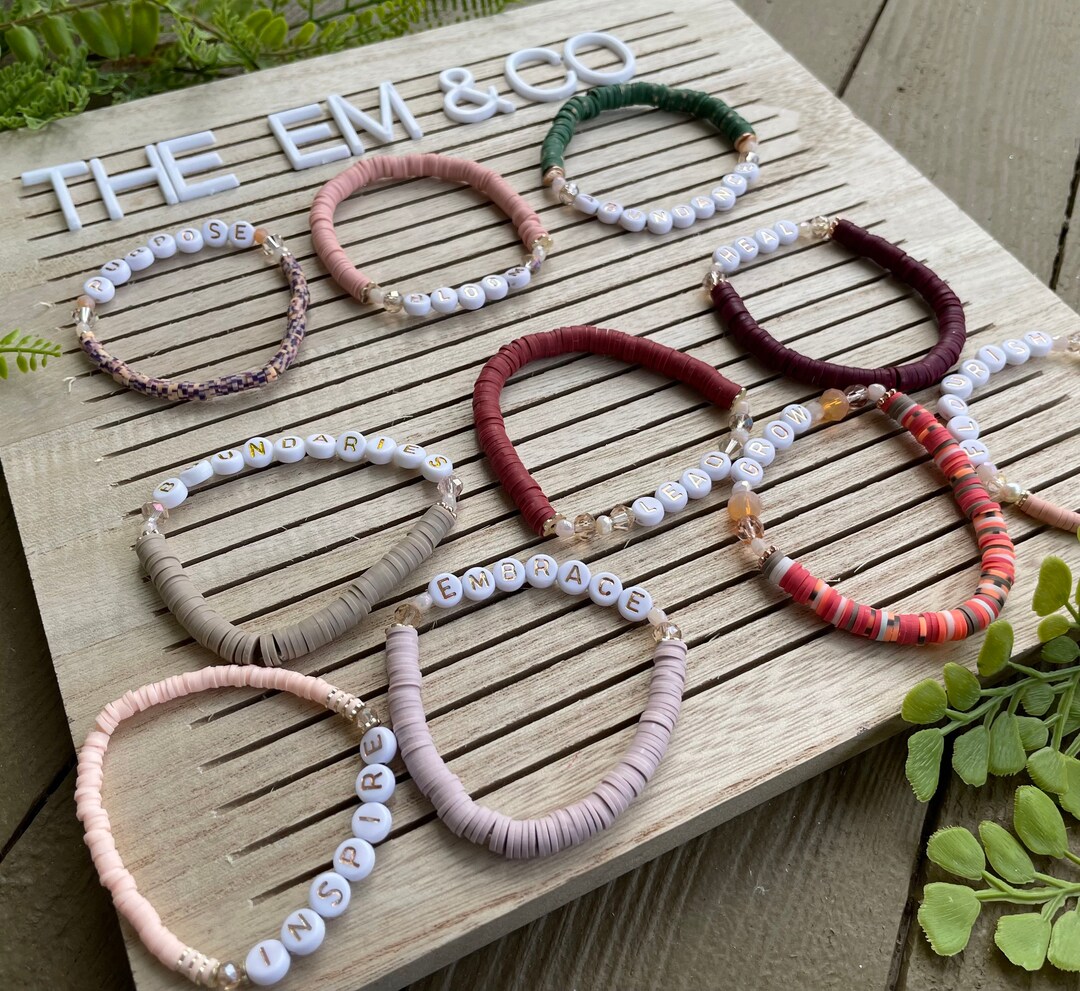 Word of the Year New Years Bracelet 2022 Bracelet New - Etsy