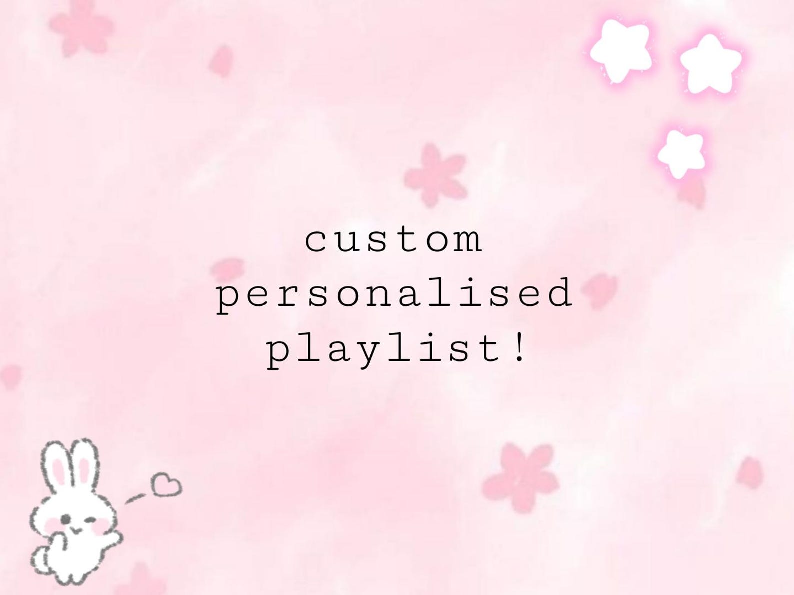 Personal Curated Custom Playlist! - Etsy