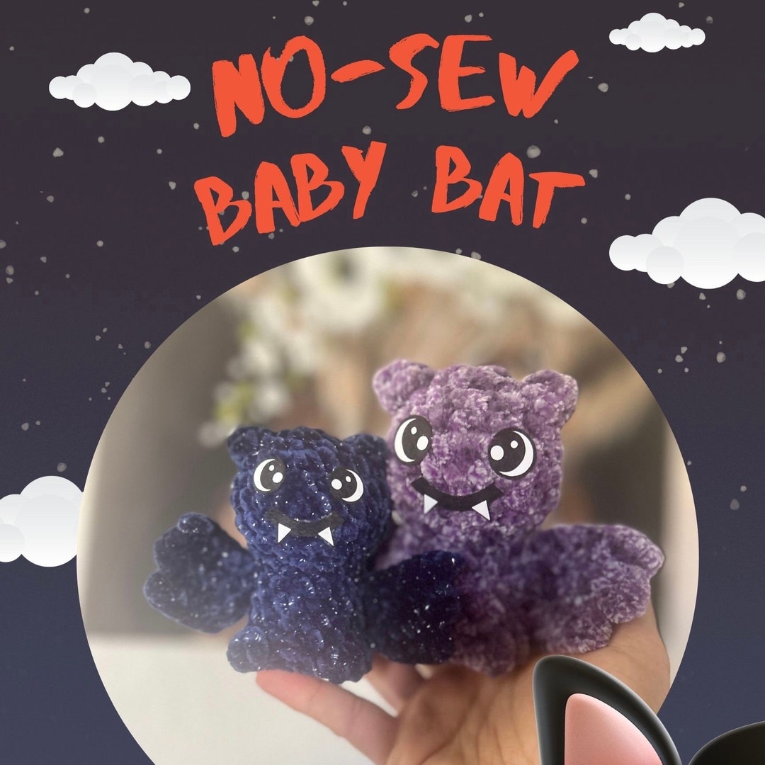 No-sew Baby Bat Crochet Pattern - Etsy