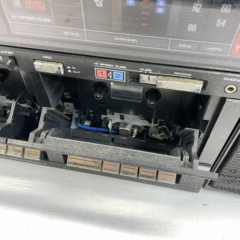 Sound Design Model 4873 Vintage Boom Box With TV Cassette Player Parts ...