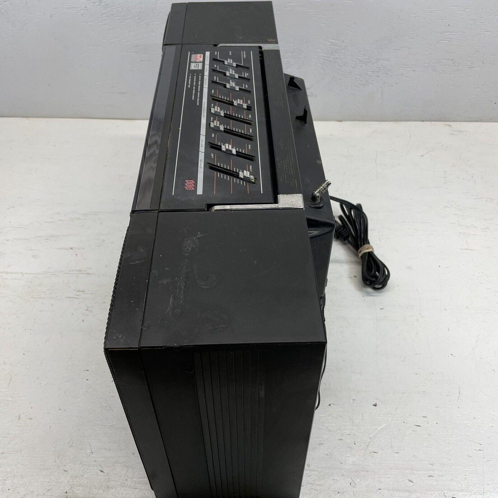 Sound Design Model 4873 Vintage Boom Box With TV Cassette Player Parts ...
