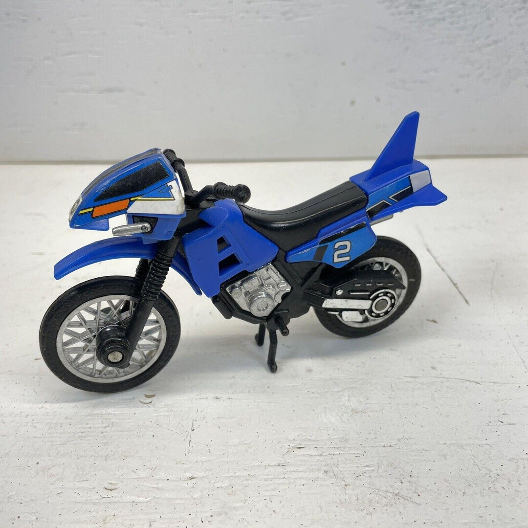 Power Rangers Chikyu Sentai Fiveman Hawk Arrow 2 Blue Bike Bandai - Etsy