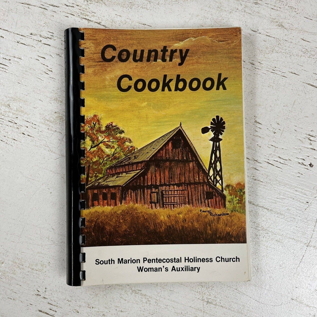 Local Church Cookbook South Marion Pentecostal Woman's - Etsy