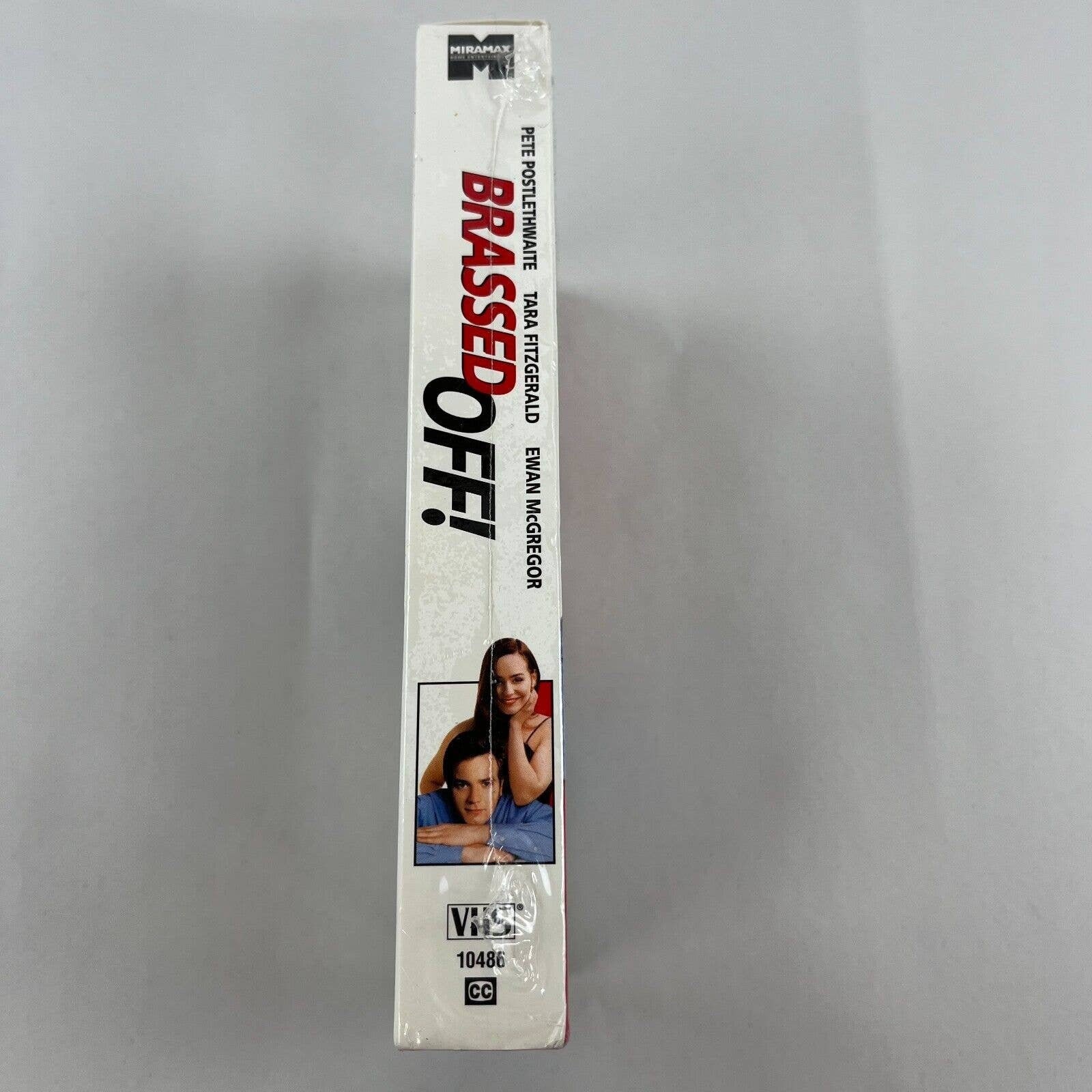 NEW Brassed off VHS VCR Tape Pete Postlethwaite Ewan Mcgregor - Etsy