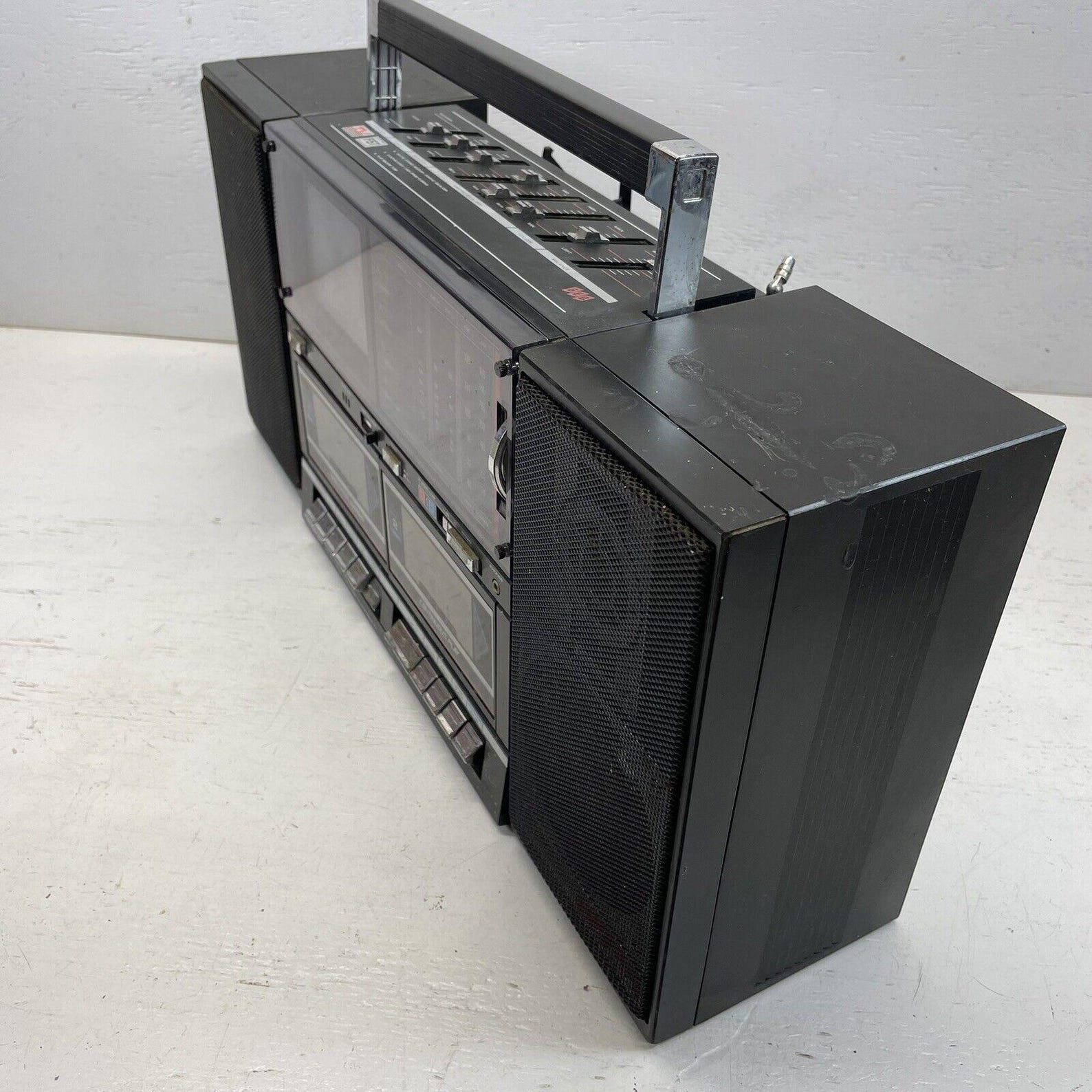 Sound Design Model 4873 Vintage Boom Box With TV Cassette Player Parts ...